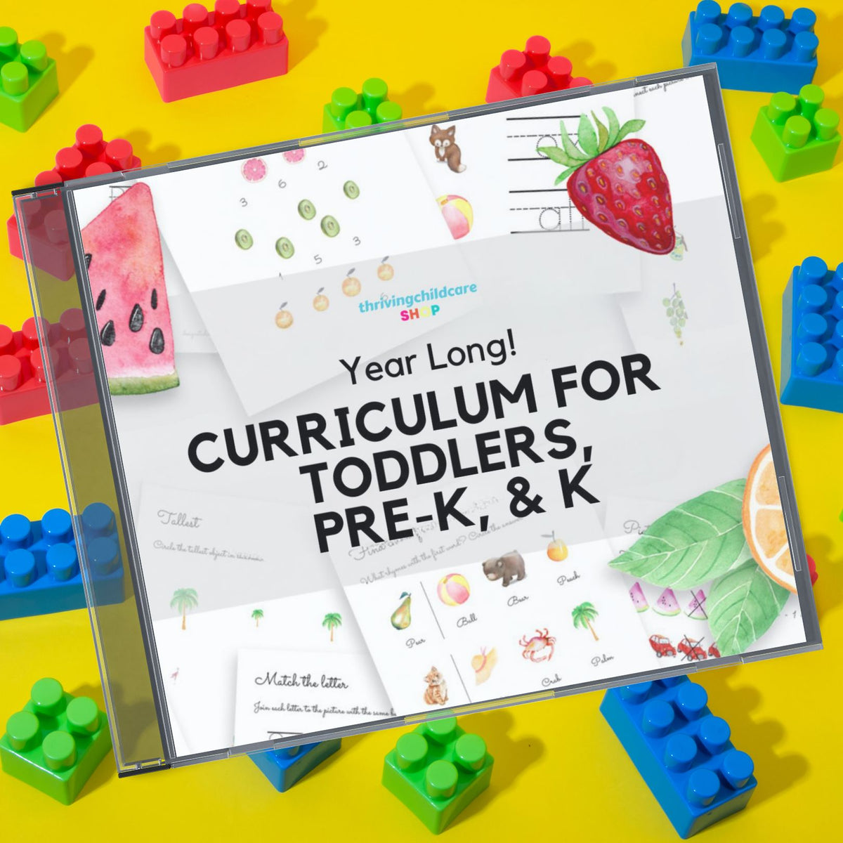 Toddler + Pre-K + K Mega Montessori Friendly Curriculum Bundle [INSTAN ...