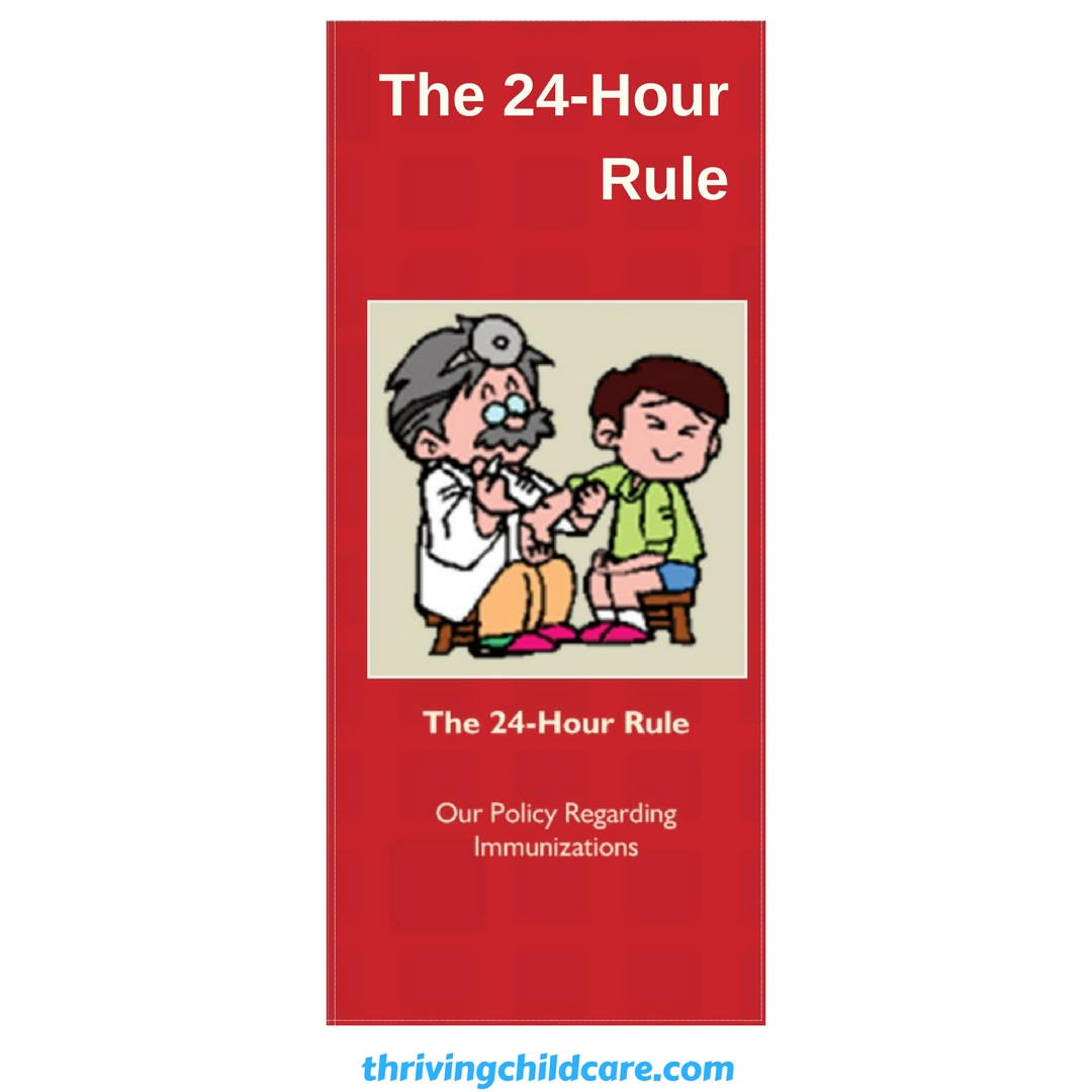 BROCHURE: The 24-Hour Rule – ThrivingchildcareShop.com