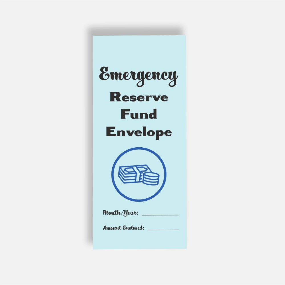 Emergency Reserve Fund Envelopes – ThrivingchildcareShop.com